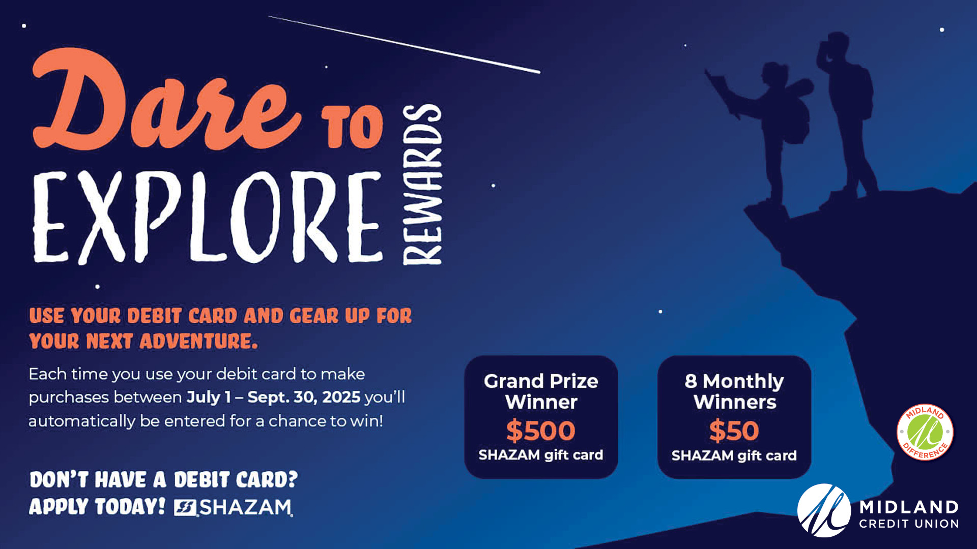 Debit Card Rewards - Midland Credit Union